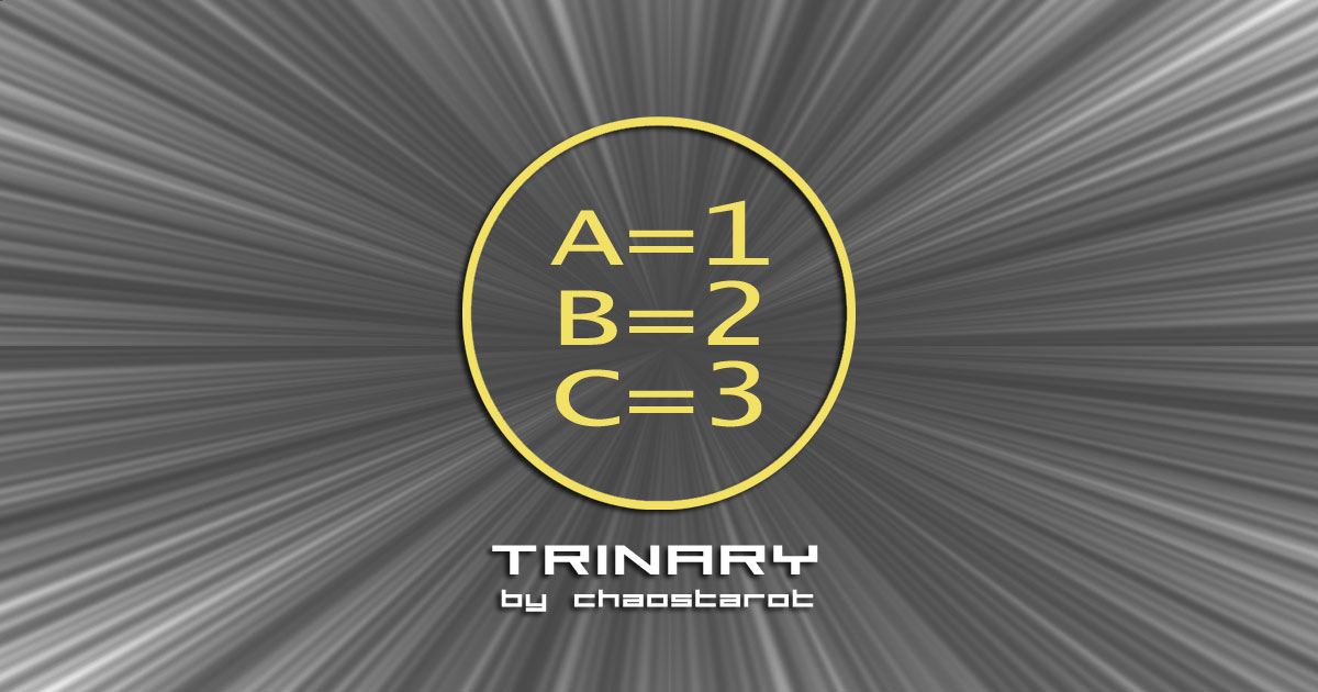 Agrippa English Numerology - Trinary Sigil Generator