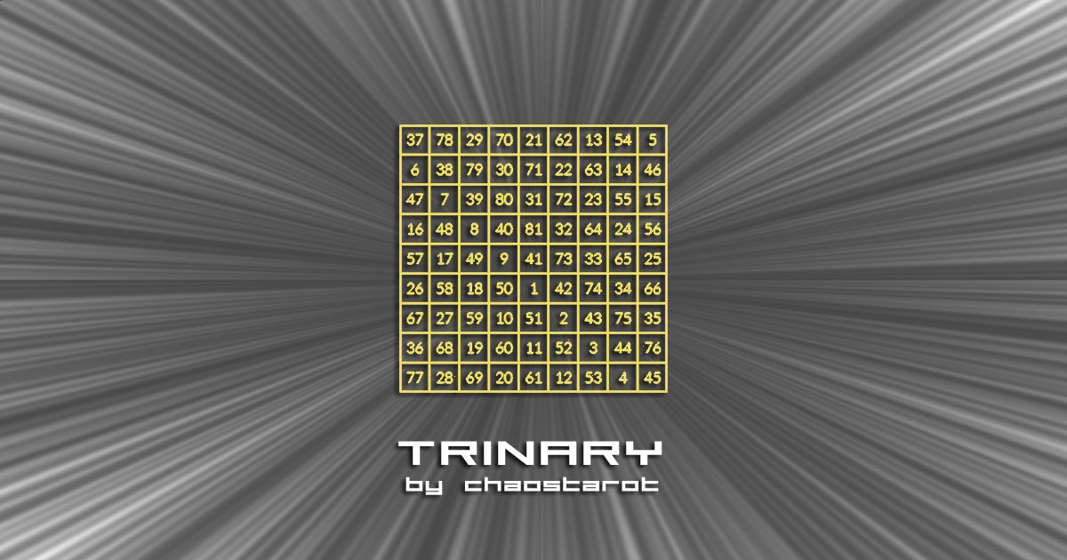 Moon Planetary Sigil Generator - Trinary Sigil Generator