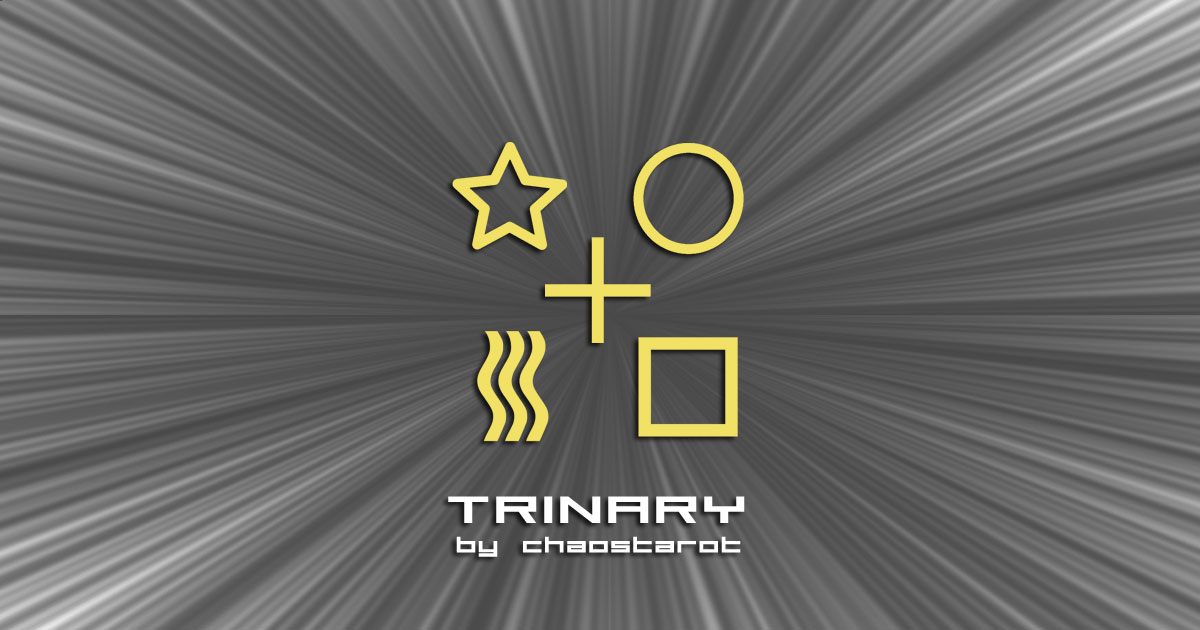 Zener Cards - Trinary Sigil Generator