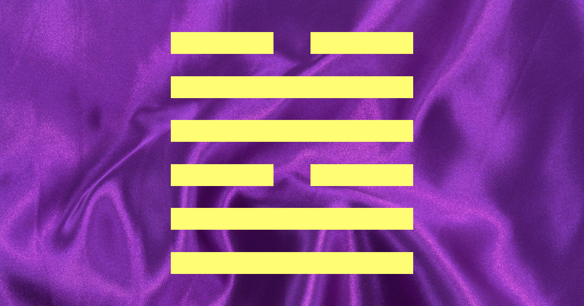 Hexagram 58 • Chaos Tarot